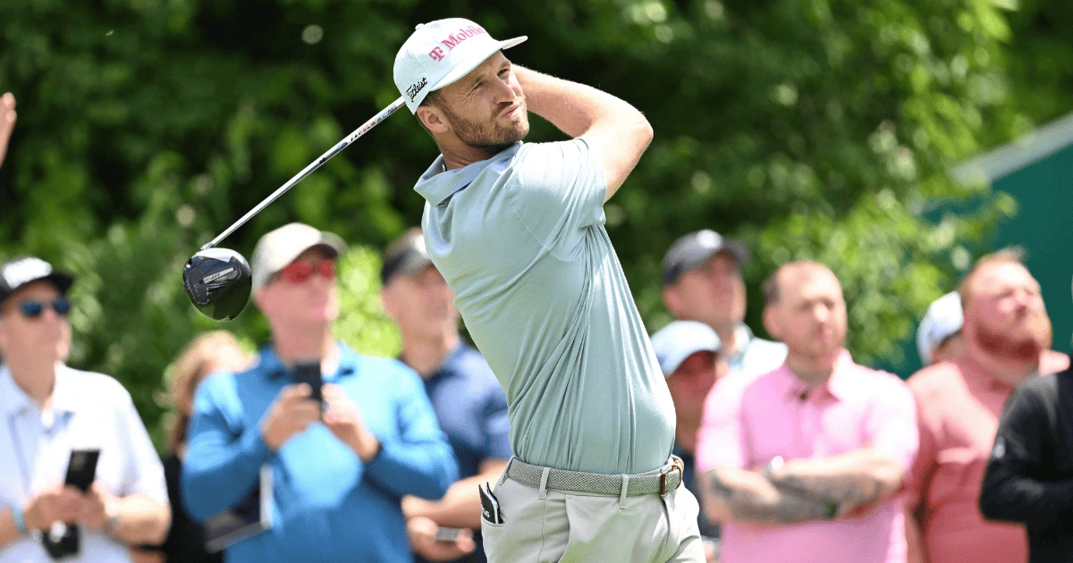 Wyndham Clark Shares Banter With Local Fans at the RBC Canadian Open