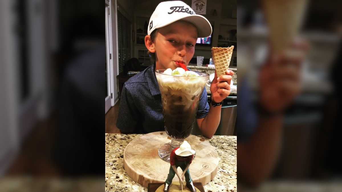 Tiger Woods' Son Charlie Woods Takes Caddie Role At U.S. Open Qualifier